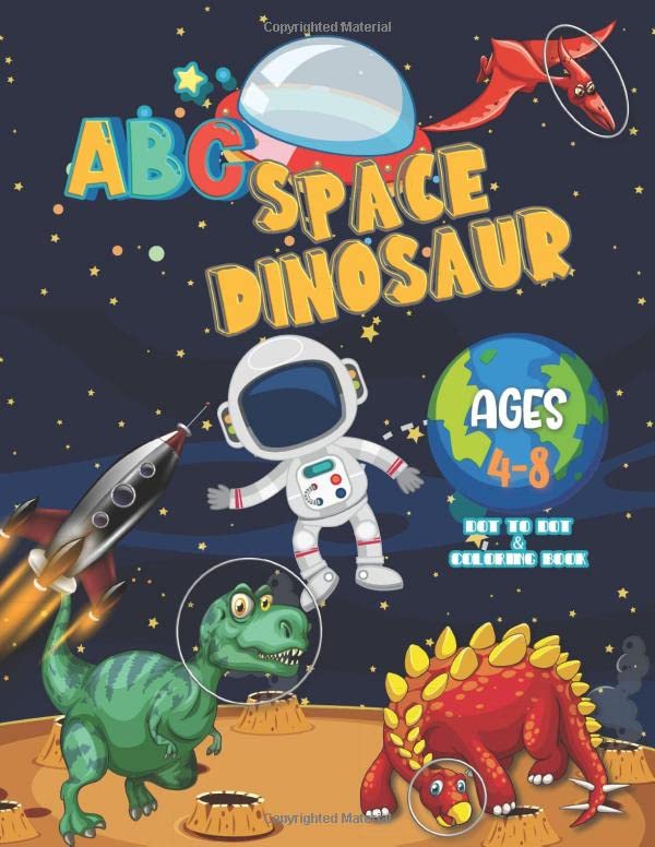 ABC Space Dinosaur: Planets, Astronauts, Space Ships, Rockets Draw ...