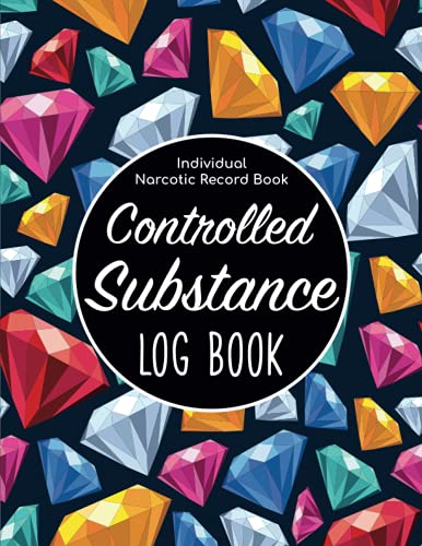 Controlled Substance Log Book - Individual Narcotic Record Book ...