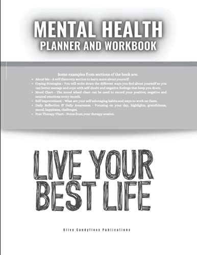 MENTAL HEALTH PLANNER AND WORKBOOK: Mental Health Books and planner ...