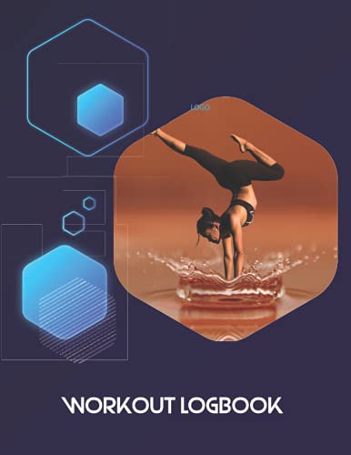 Workout Log Book: Exercise Notebook and Fitness Journal for Personal ...