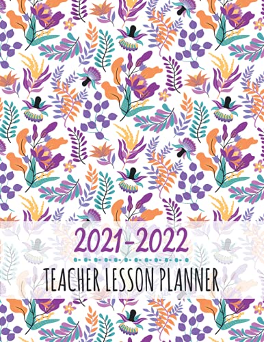 Teacher Lesson Planner: Weekly and Monthly Calendar Agenda | Includes ...