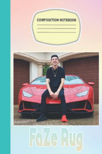 FaZe Rug Notebook Merch: FaZe Rug Art | FaZe Rug Fanart |Gamer Journal ...