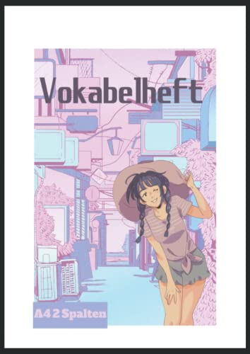 Vokabelheft A4 2 Spalten: Dein Übungsheft zum Sprachen lernen | Ideal ...