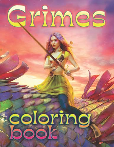 Grimes Coloring Book: Lots Of Relieving Stress Patterns For Fans Of ...