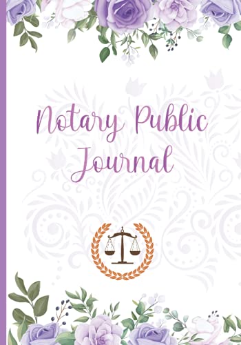Notary Public Journal: Official Records Notarial Acts | Notary Book ...