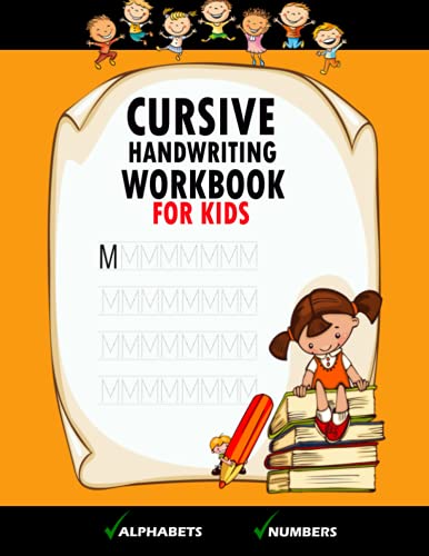 Cursive Handwriting Workbooks For Kids: Cursive letter tracing book For ...