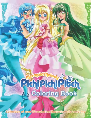 Coloring Book – Mermaid Melody Pichi Pichi Pitch - Collection of over ...