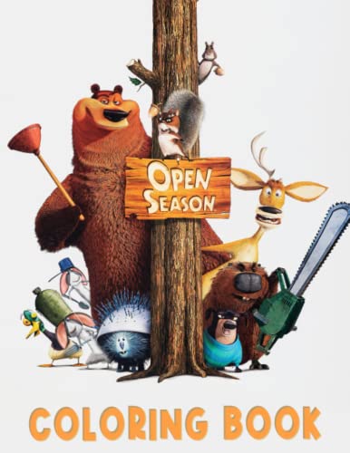 Open Season coloring book: Colouring Book With Good Layout And ...