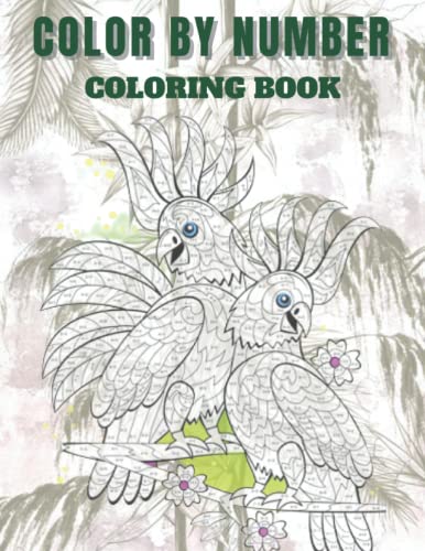 Lovely Animals Color By Number Coloring book: Activity Puzzle Coloring ...