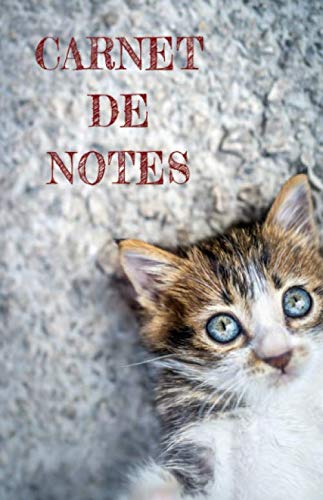 Chat Carnet de Notes: Carnet de notes, journal, planificateur, journal ...