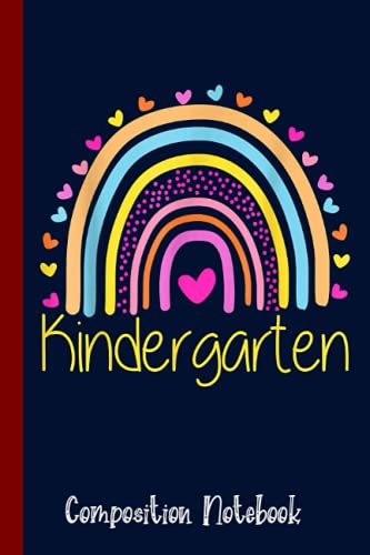Kindergarten Rainbow Team Hello KinderRocks Squad Teacher Quad Ruled ...