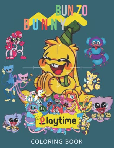 Bunzo Bunny Coloring Book: New Original Bunzo Bunny Coloring Book ...