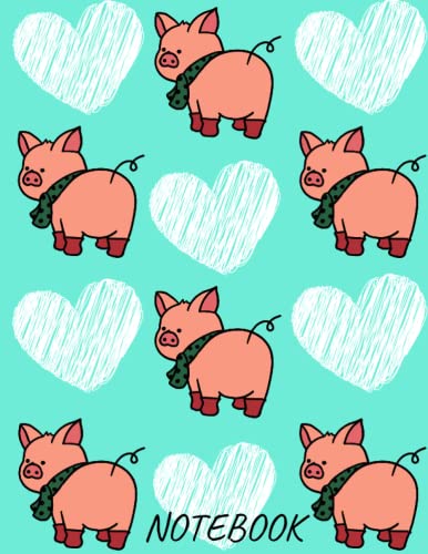 Pig Notebook: Pig Gift - Pig Journal Wide Ruled - A Piggy Gift, or ...