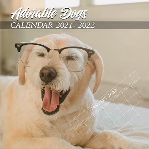Dogs And Puppies Calendar 2021 - 2022: 16 Month Wall Calendar ...