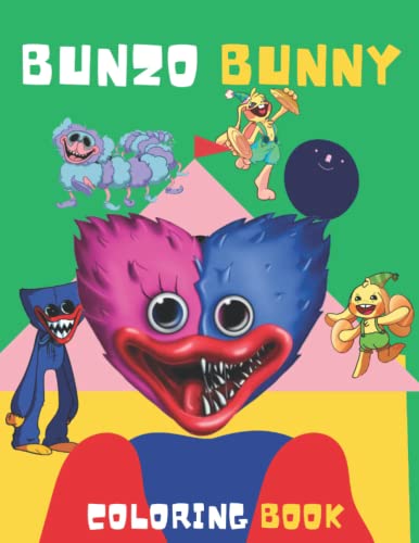 Bunzo Bunny Coloring Book: New Original Bunzo Bunny Coloring Book ...