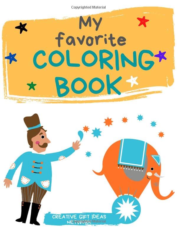 My Favorite Coloring Book: Funny Coloring Pictures of Superheroes ...