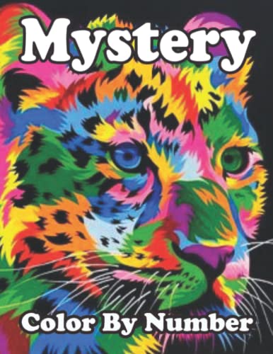 Mystery Color By Number For Adult: Mystery Color by Number Coloring ...