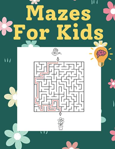 Mazes For Kids: Easy to Hard Mazes for Kids | Fun, Stress Relief and ...