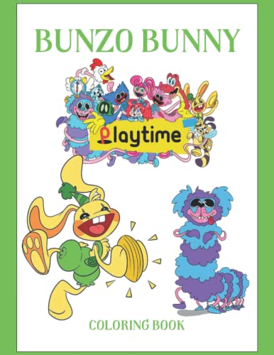 Bunzo Bunny Coloring Book: New Original Bunzo Bunny Coloring Book ...