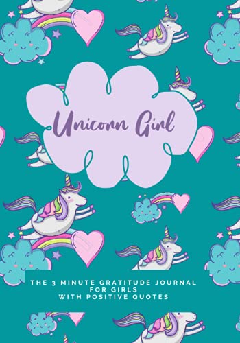Unicorn Girl Draw And Write Journal For Kids: The 3 Minute Gratitude ...