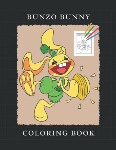 Bunzo Bunny Coloring Book: New Original Bunzo Bunny Coloring Book ...