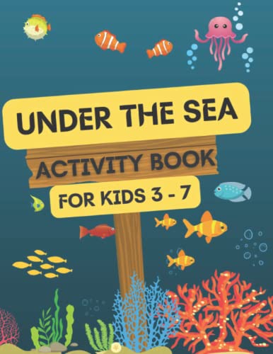 Under The Sea Activity Book | Under The Sea: Ocean Animals, Sea ...