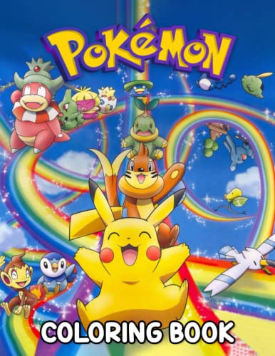 Рŏkéɱŏñ Coloring Book: OVER 100 Different Pokemons Coloring Pages, The ...