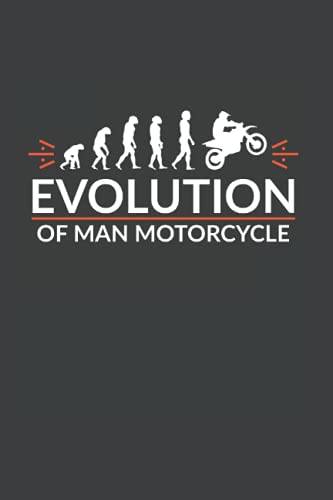 Evolution of man motorcycle - Love sport motorcycle Notebook ...