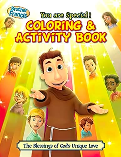 Brother Coloring Book: Simple Color Wonder Francis Adorable Relaxing ...