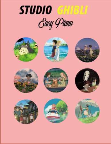 STUDIO GHIBLI Easy Piano: 54 Songs Hits For Piano. by Dan Craig Roberts ...