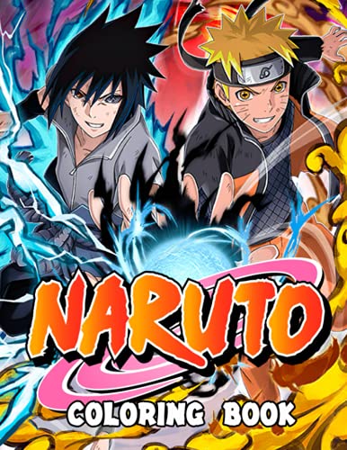 Naruto Coloring Book: A Great Book For Anyone Who Loves Coloring And ...