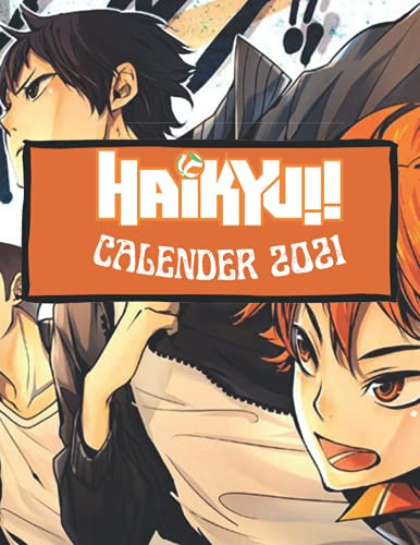 haikyu calendar 2021: volleyball manga haikyuu 2021 calendar japan ...