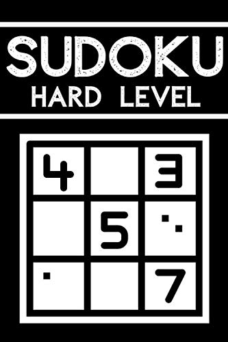 Sudoku Hard Level: Puzzle Activity Book. Sudoku For Advanced Players ...