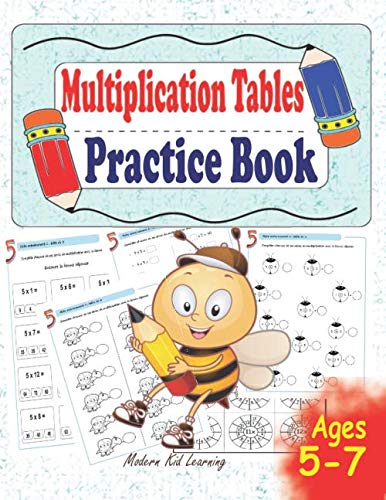Multiplication Tables Practice Book Ages 5-7: Times Tables Workbook for ...