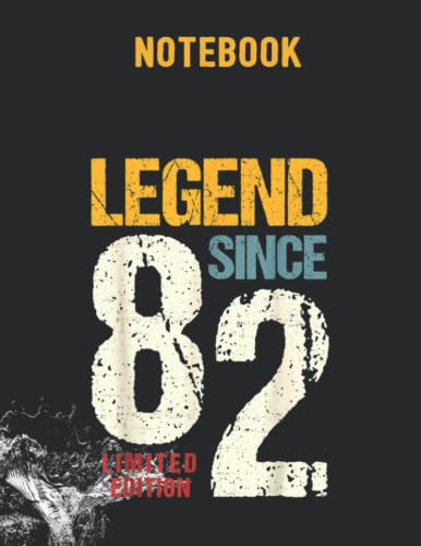 40 Years Old Vintage 1982 40th Birthday Decoration Notebook 140 Pages 8 ...