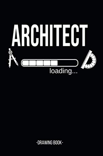 Architect Loading Drawing Book: Architectural Drawing Book- 120 Dot ...