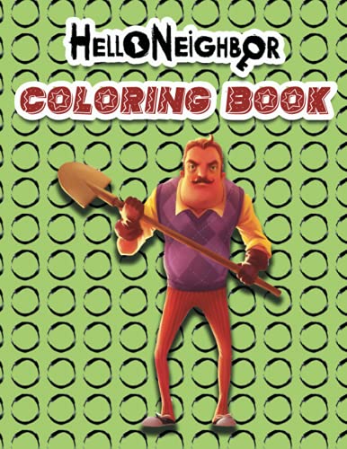 Hello Neighbor Coloring Book: Coloring Pages Impressive Hello Neighbor ...