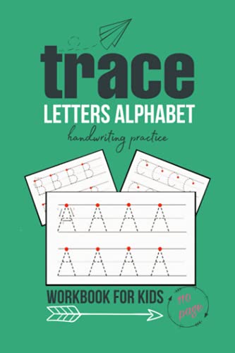 Trace letters alphabet handwriting practice workbook for kids: Trace ...