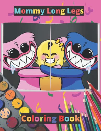 Mommy Long Legs - Poppy Playtime Chapter 2 Coloring Book: Mommy Long ...