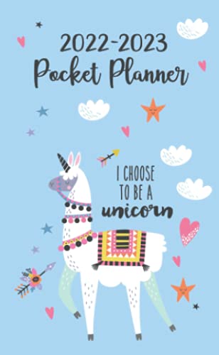 2022-2023 Pocket Planner: Cute Llama 2 Year Monthly Pocket Organizer ...