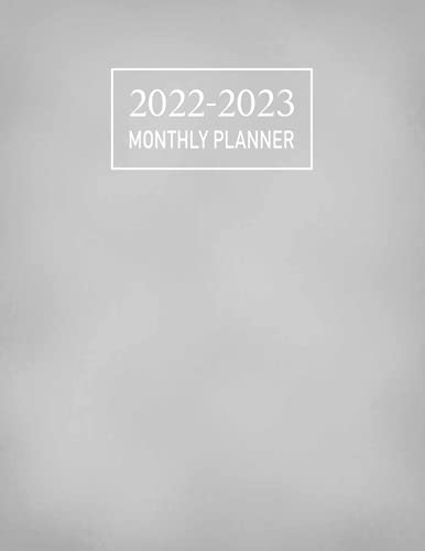 2022-2023 Monthly Planner: Two Year Planner Calendar Schedule Organizer ...