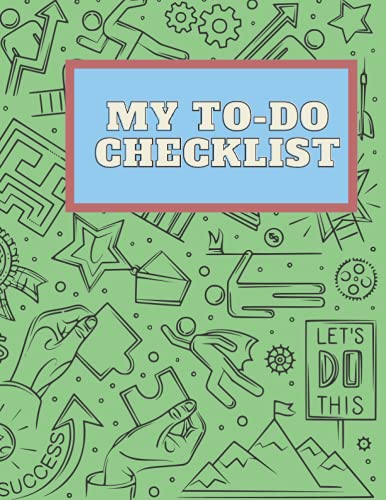 to do List Daily Task checklist planner Time management notebook: daily ...
