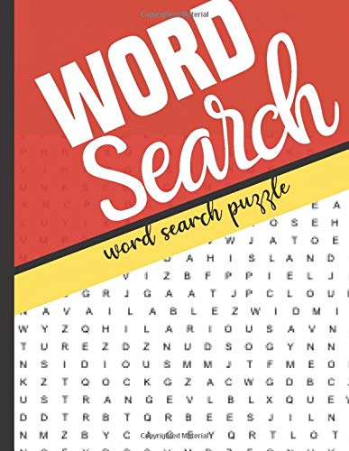 Word Search: Puzzle Book with Solutions Large print and Tons of ...