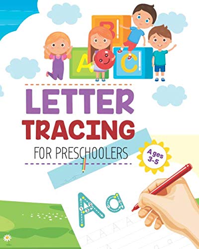 Letter Tracing Book for Preschoolers: Capital & Lowercase Letter ...