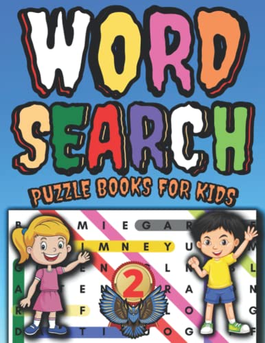 Word Search Puzzle Books For Kids: 100 Fun Word Search Puzzles (Search ...