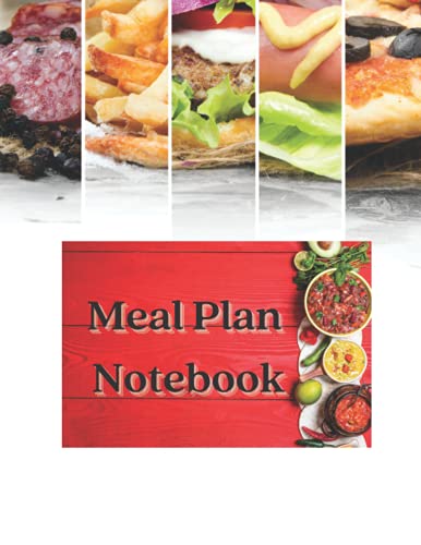 Meal Plan Notebook: take a few moments to plan out your meals and make ...