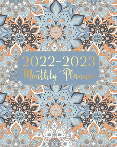 2022-2023 Monthly Planner: 2 Year Calendar 2022-2023 Monthly Planner 24 ...