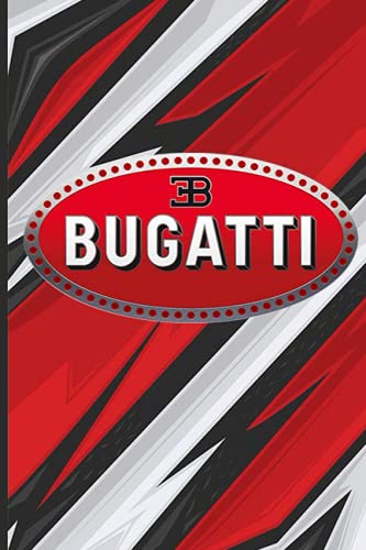 Bugatti: Notebook 120 pages | "6 x 9" | Collage Lined Pages | Journal ...