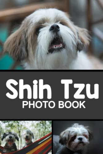 Shih Tzu Photo Book: Lovely Dogs Colorful Photos For All Ages To ...