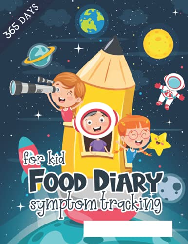 Food Diary & Symptom Log Tracking: Dated Log Book for 365 Day Recorder ...